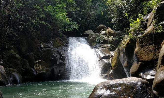 6 air tejun di Puncak Bogor yang eksotis yaitu curug Naga, curug Panjang...